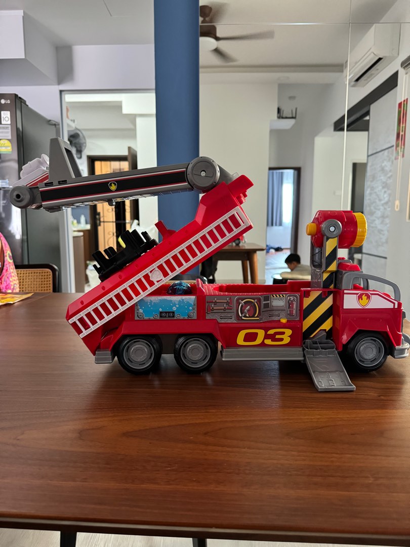 Paw patrol Marshall fire engine, Hobbies & Toys, Toys & Games on Carousell