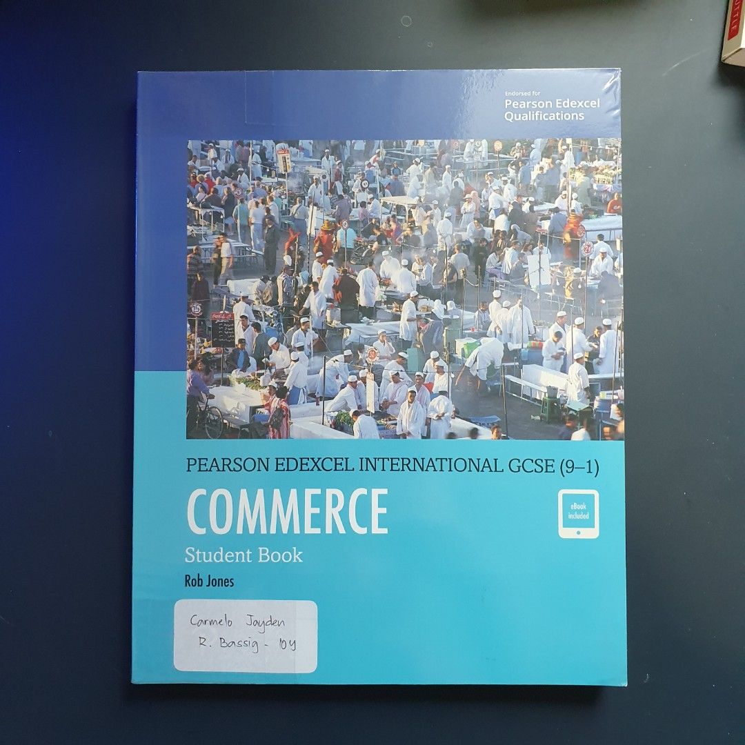 Pearson Edexcel International GCSE (9-1) Commerce Student Book (Edexcel ...