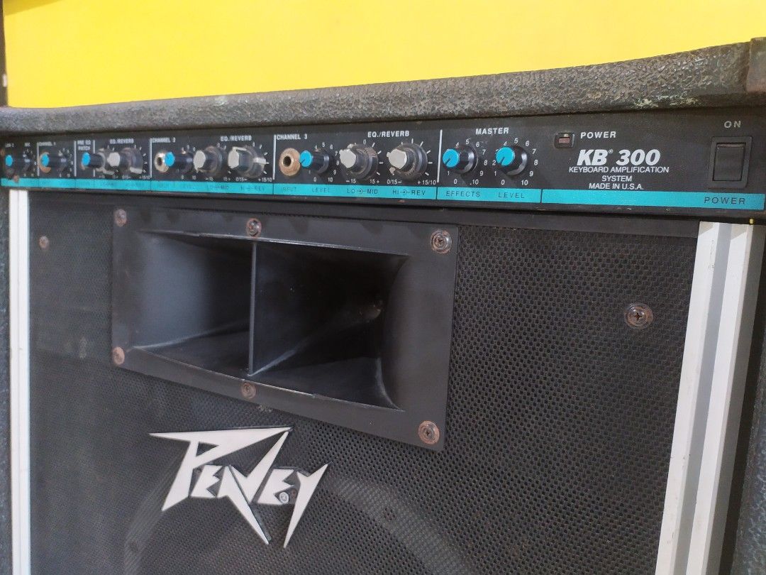 Peavey KB-300 KB300 USA Amplifier Keyboard Sound Gendang kendang, Musik ...