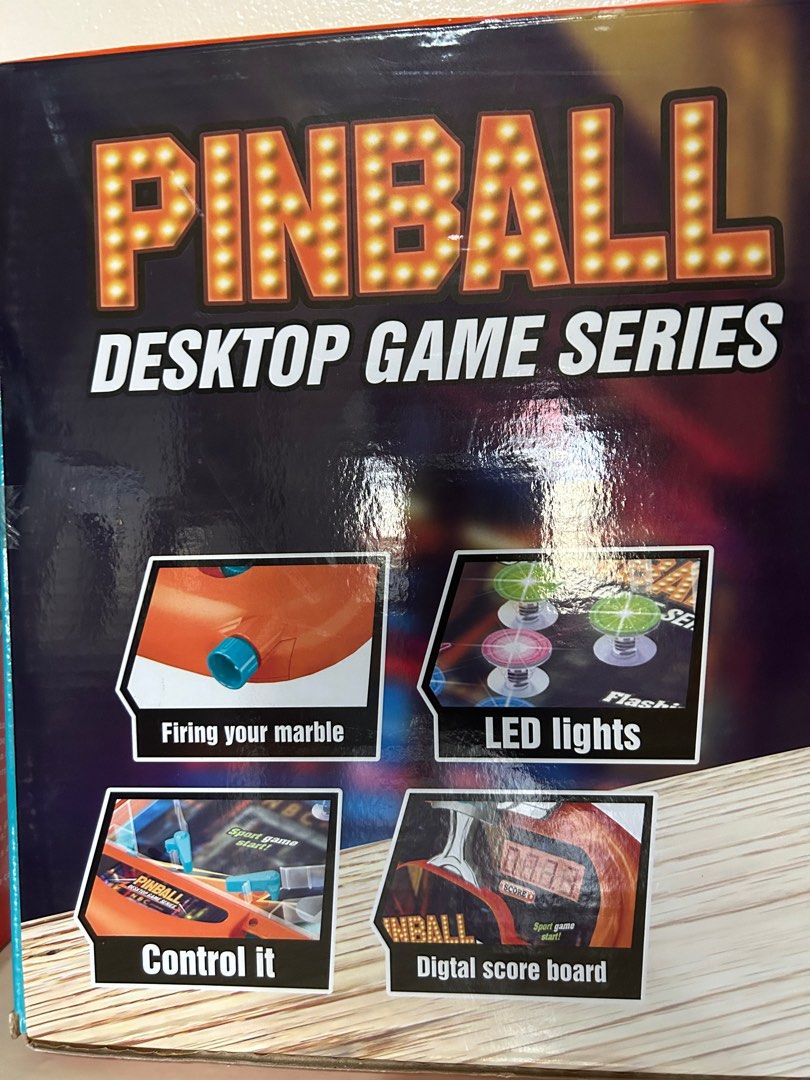 PINBALL DESKTOP GAME SERIES, Hobbies & Toys, Toys & Games on Carousell