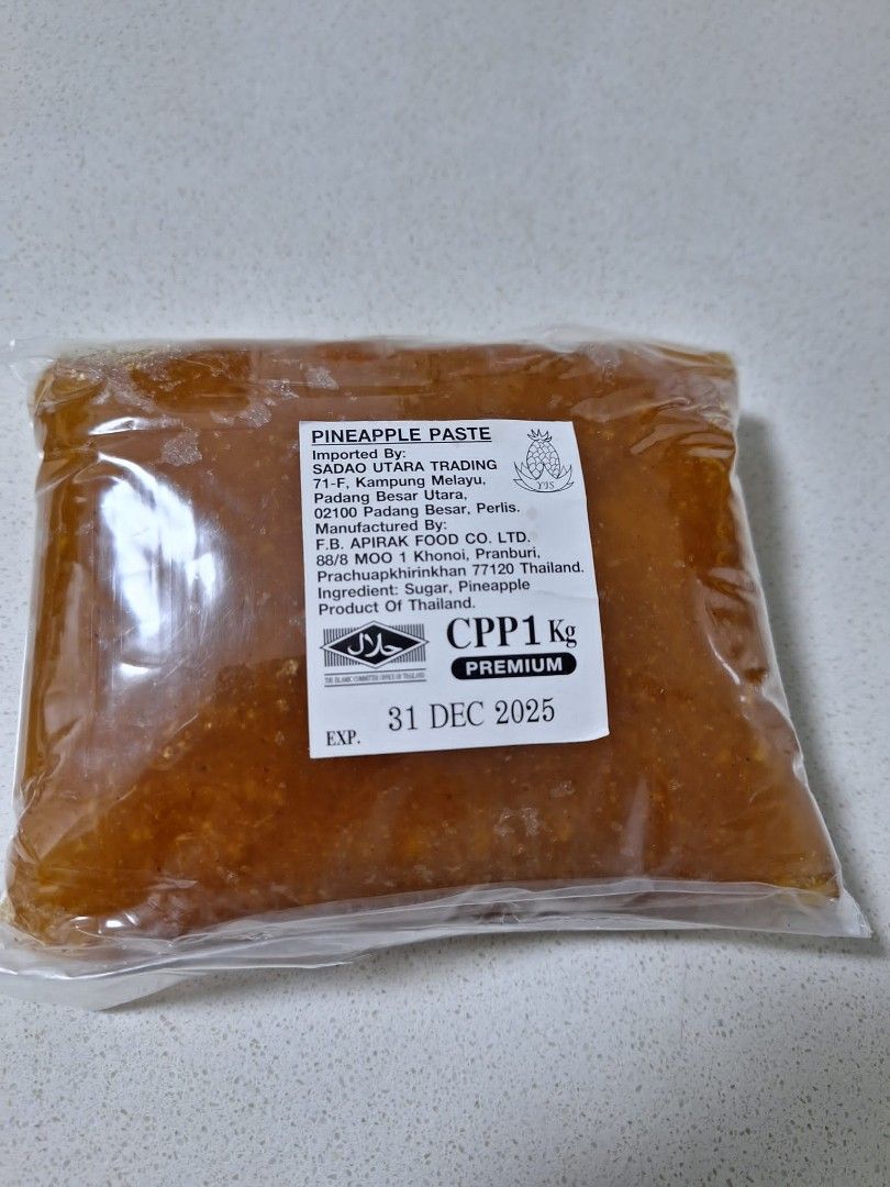 Pineapple paste, Food & Drinks, Packaged & Instant Food on Carousell