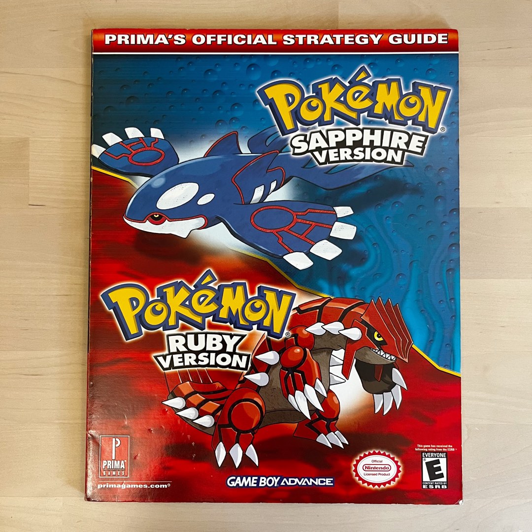 Pokémon Ruby & Sapphire Guide, Hobbies & Toys, Toys & Games on Carousell