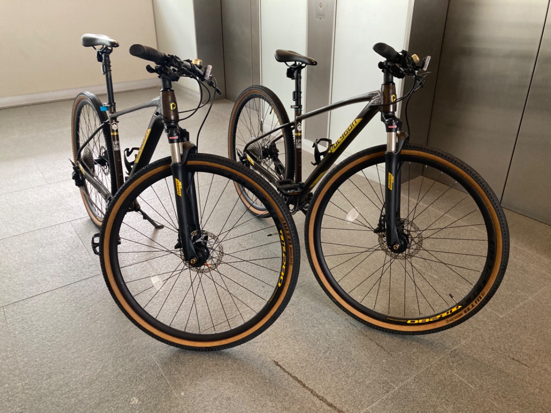 Polygon Heist X7 Hybrid Bike, M size, Sports Equipment, Bicycles ...