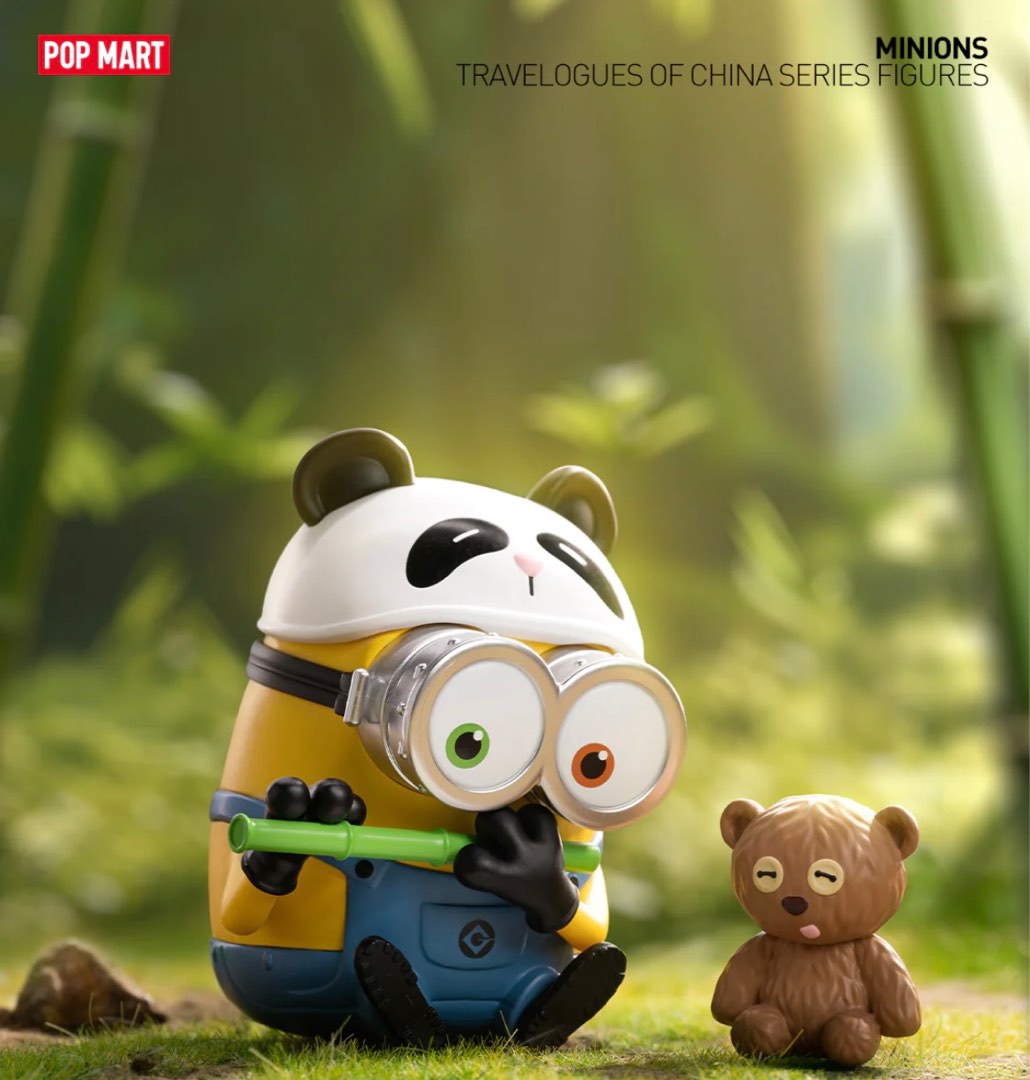 Pop Mart - Minions Travelogues of China Series (Bamboo Flute Bob ...