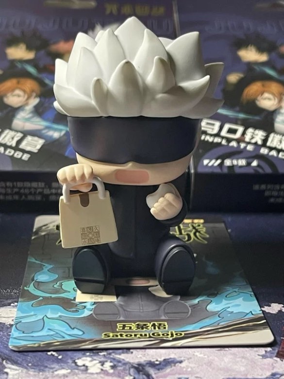 POP MART Jujutsu Kaisen Uniform Series Figure Toys - Gojo, Hobbies ...