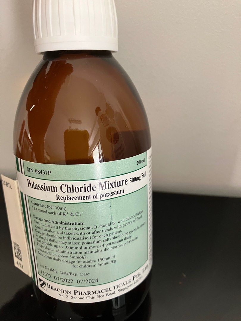 Potassium chloride mixture, Beauty & Personal Care, Bath & Body, Body ...