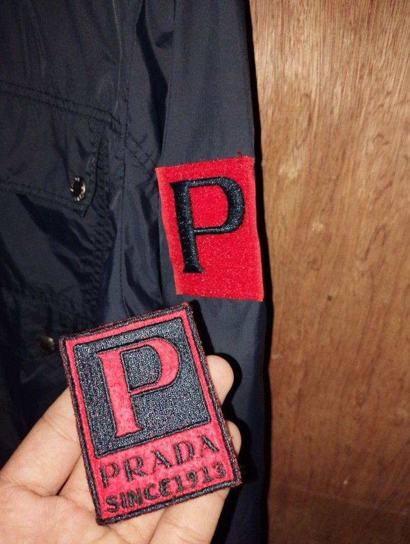 Prada Patch Multipocket Nylon Jacket, Luxury, Apparel on Carousell