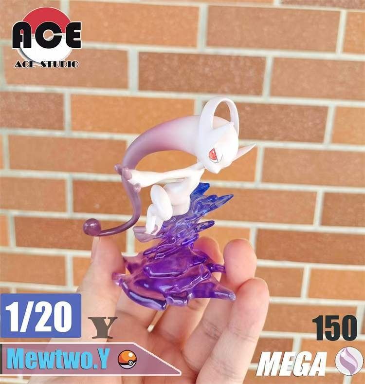 【PRE-ORDER】Ace Studio - Pokemon - Mega Mewtwo X & Mega Mewtwo Y Resin ...