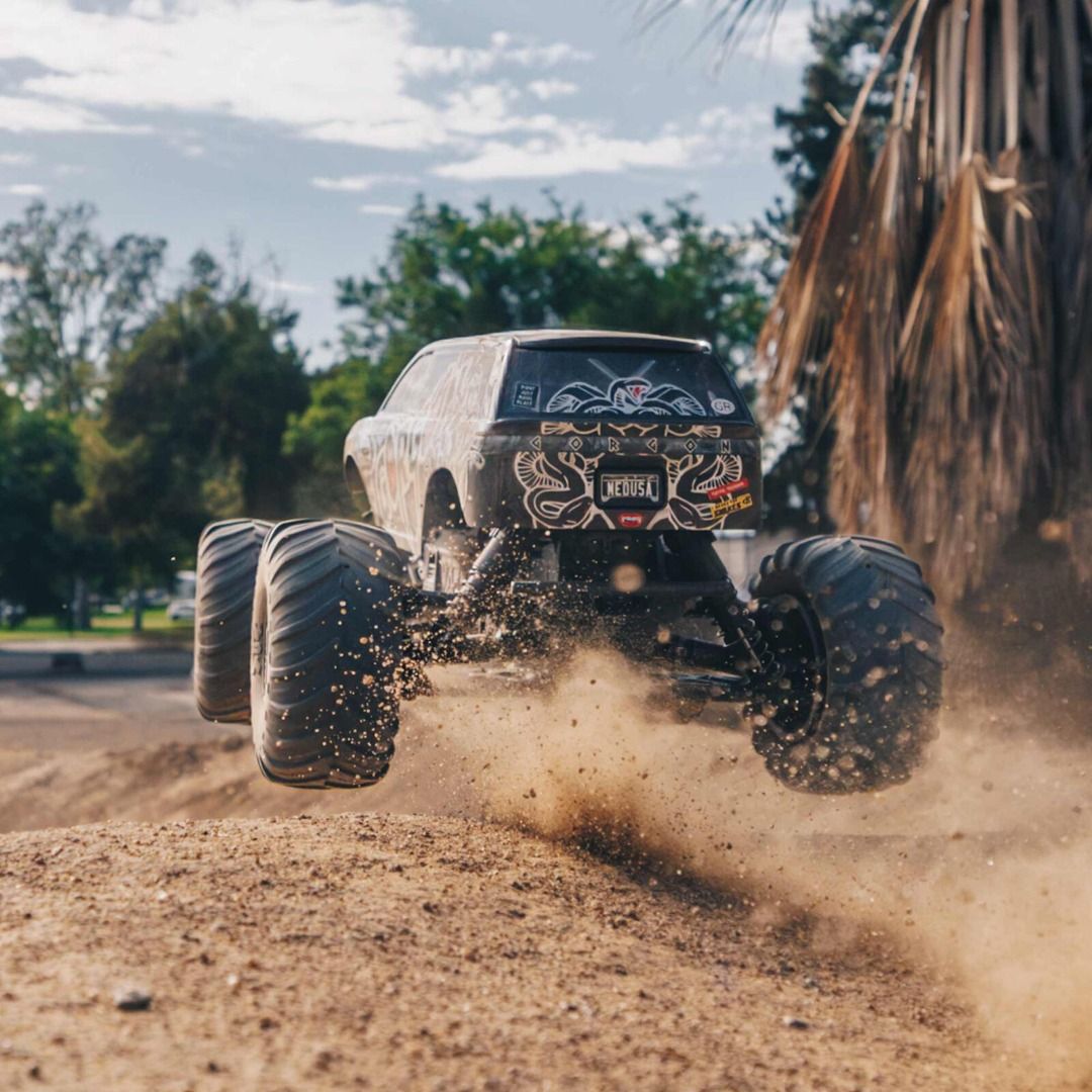 [READY STOCK!] ARRMA 1/10 GORGON 4X2 MEGA 550 BRUSHED RC MONSTER TRUCK ...