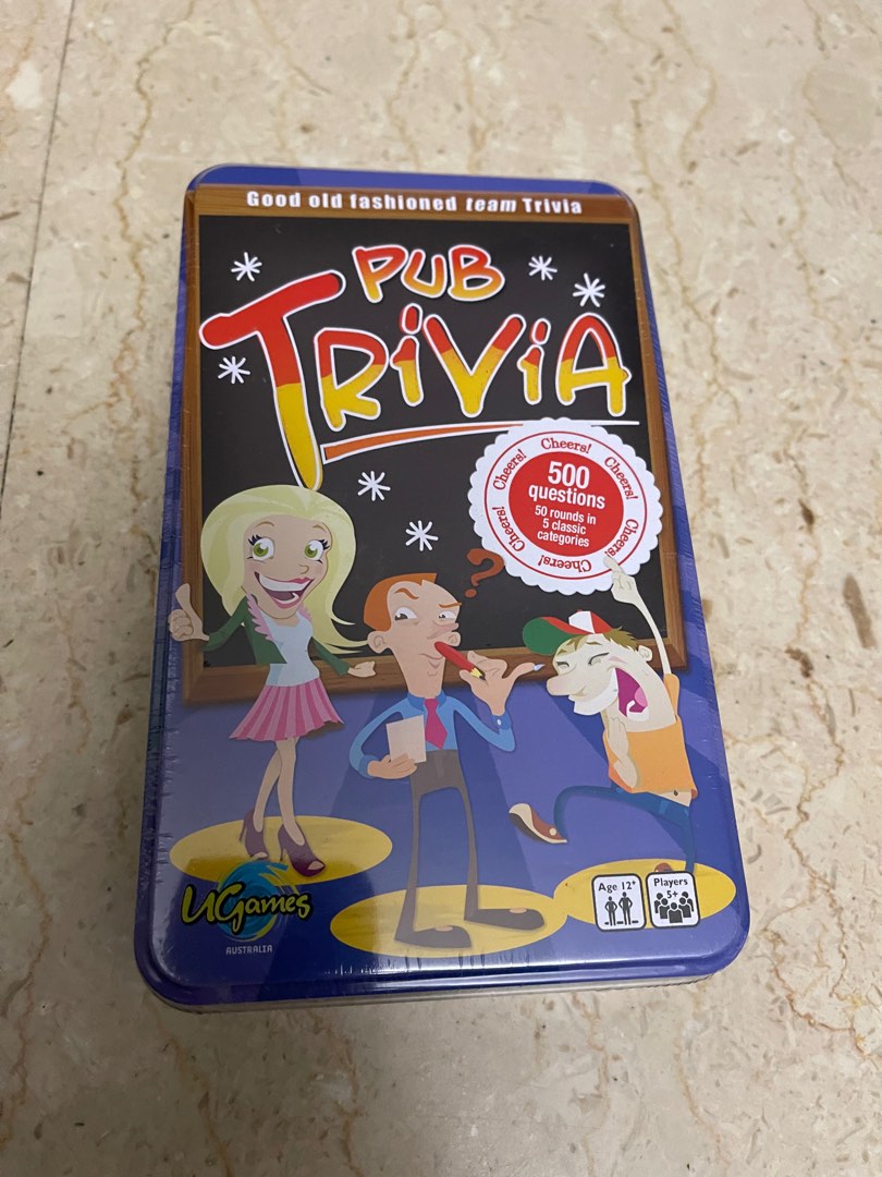 Pub Trivia, Hobbies & Toys, Toys & Games on Carousell