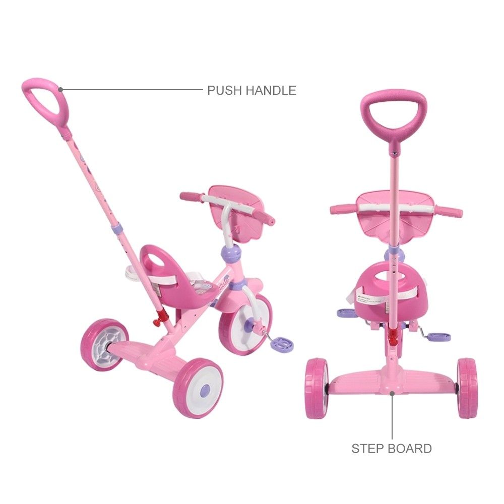 Push Handle Stroller Trike, Tricycle, Bike, Bicycle for Kids, Babies ...