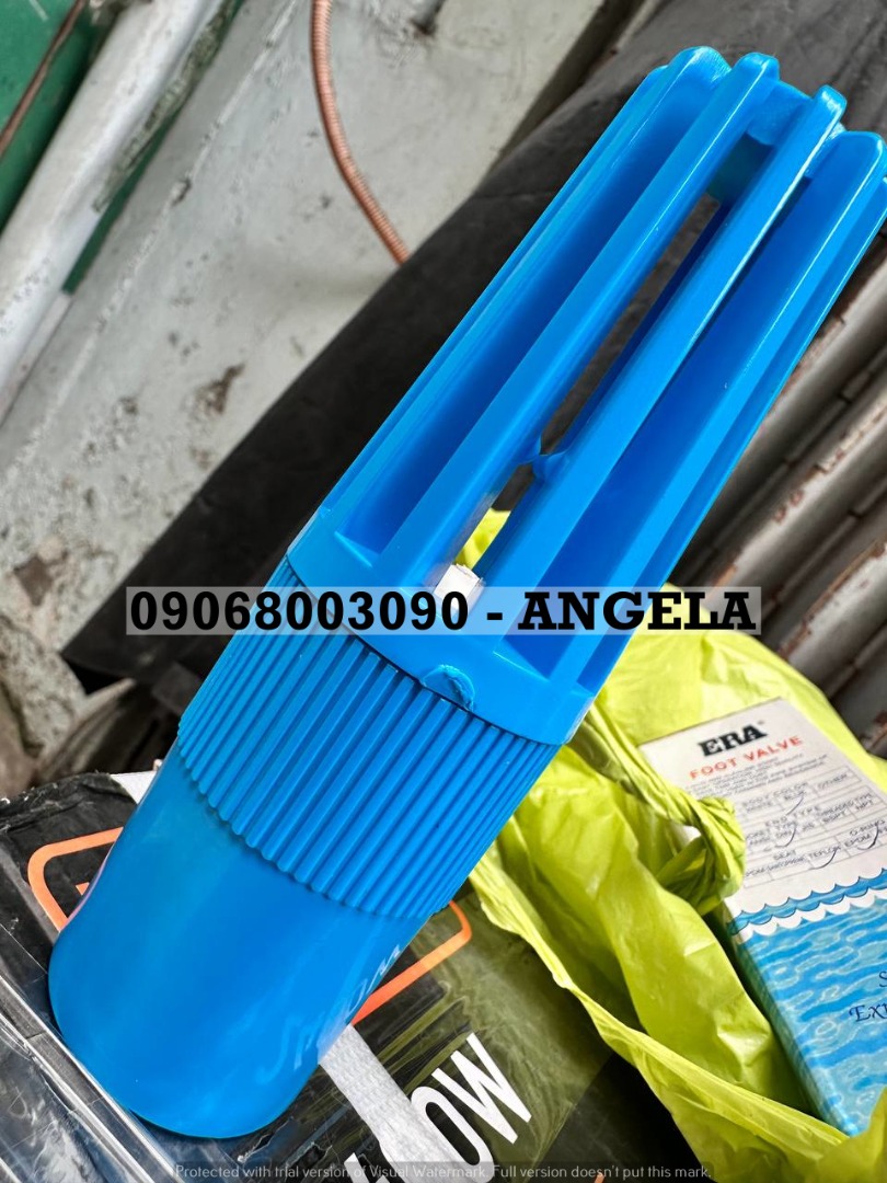 PVC BLUE FOOT VALVE, Commercial & Industrial, Construction Tools ...