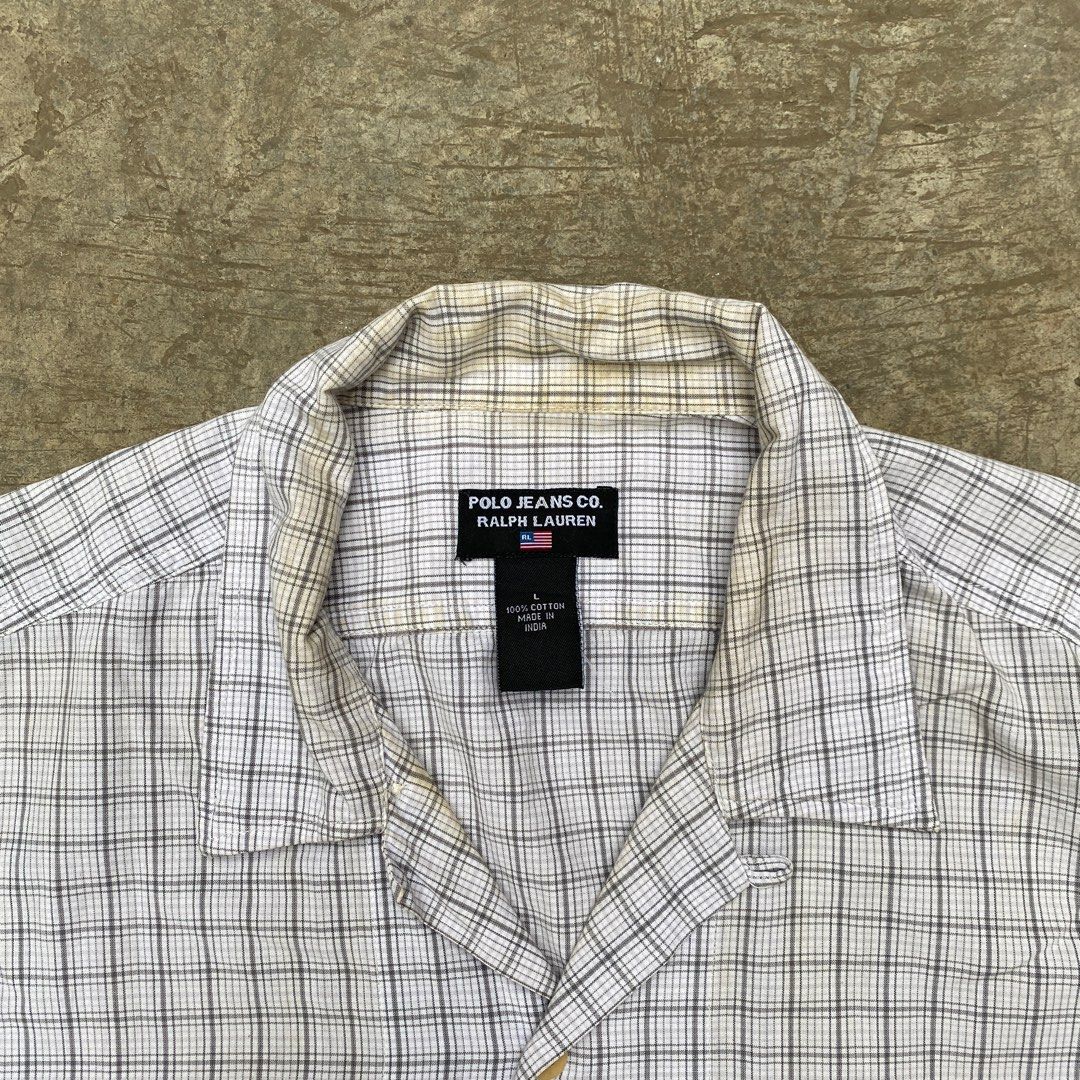 Ralph Lauren Cropped Boxy Buttoned Polo Shirt, Men's Fashion, Tops ...