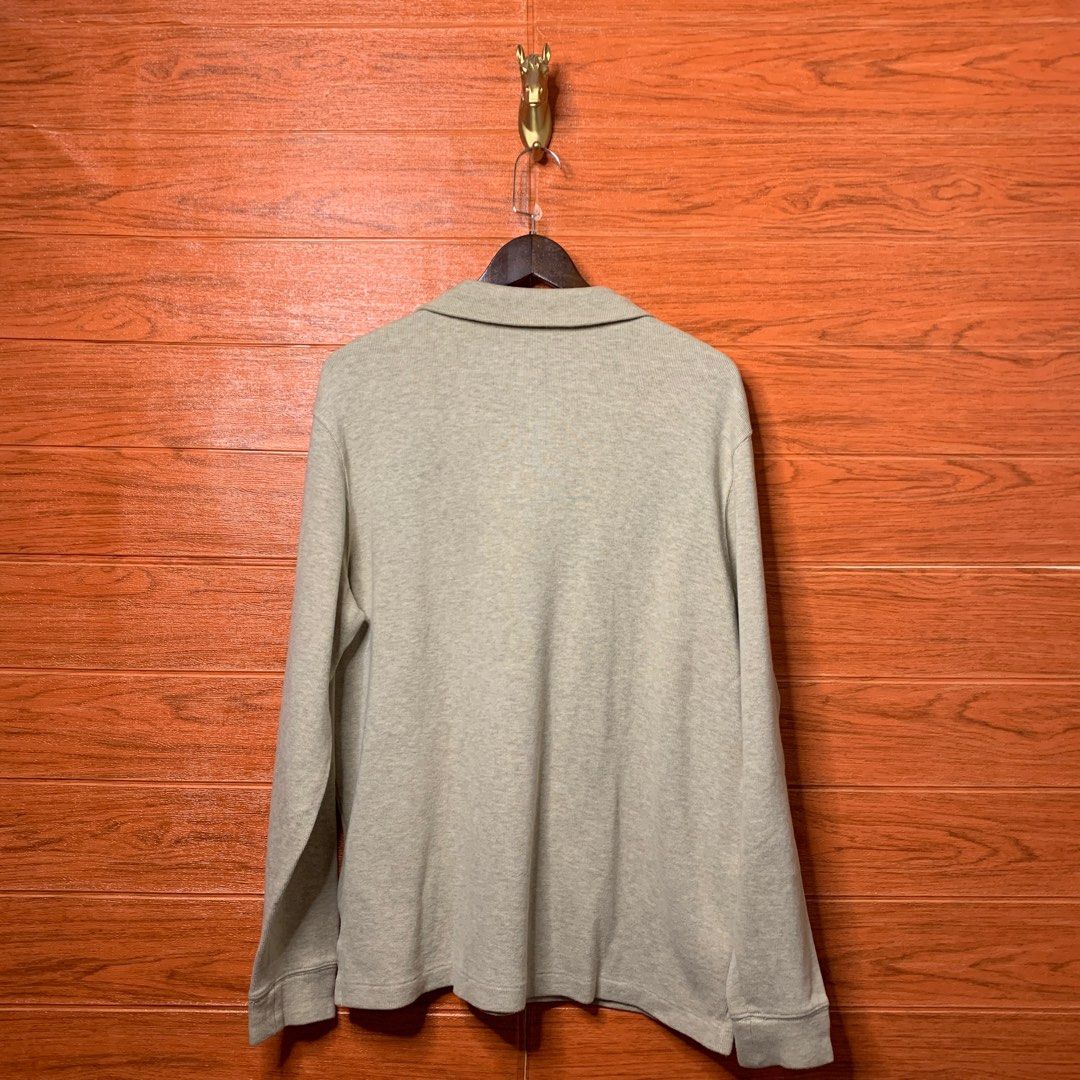 Ralph Lauren RL Beige Quarter zip, Men's Fashion, Tops & Sets, Tshirts ...