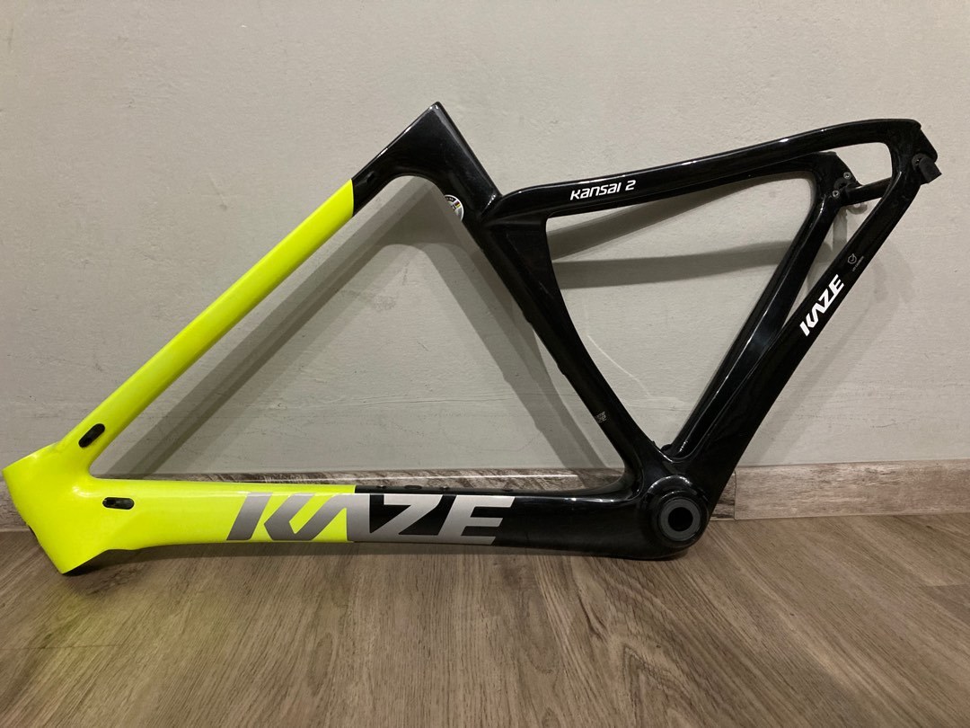 Rare Kaze Kansai2 Aero frameset (rim brake), Sports Equipment, Bicycles ...