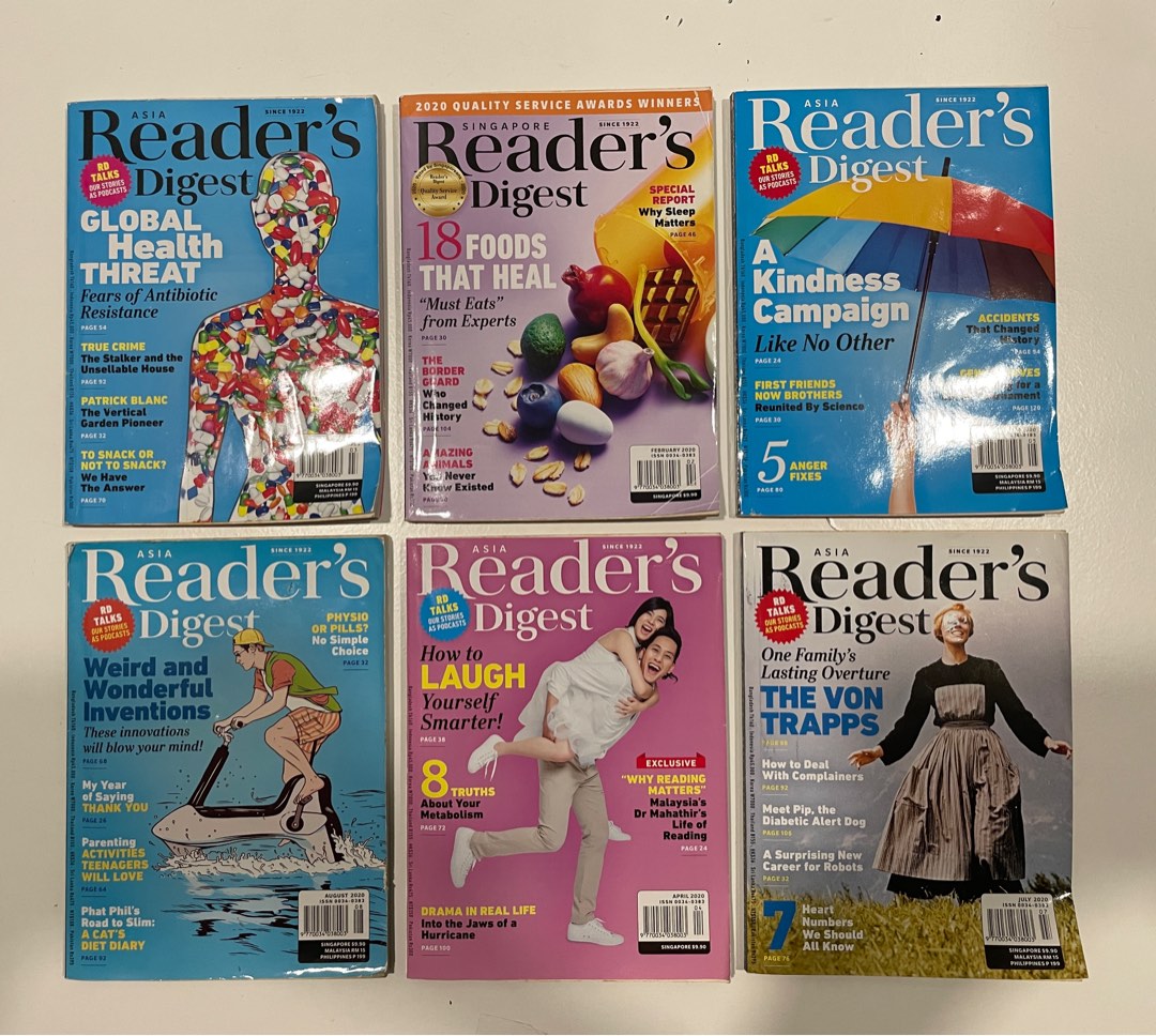 readers digest!, Hobbies & Toys, Books & Magazines, Magazines on Carousell