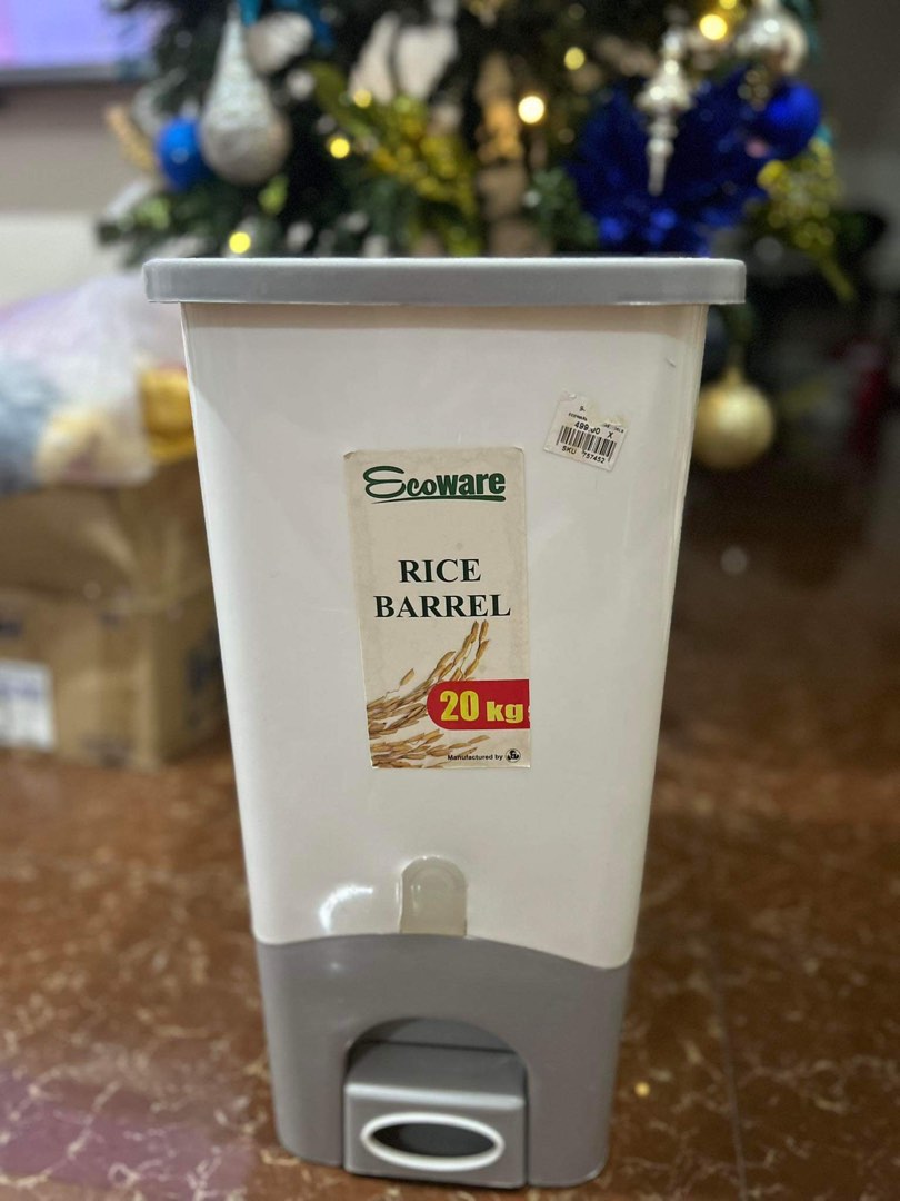 Rice Barrel 20kls, Furniture & Home Living, Kitchenware & Tableware ...