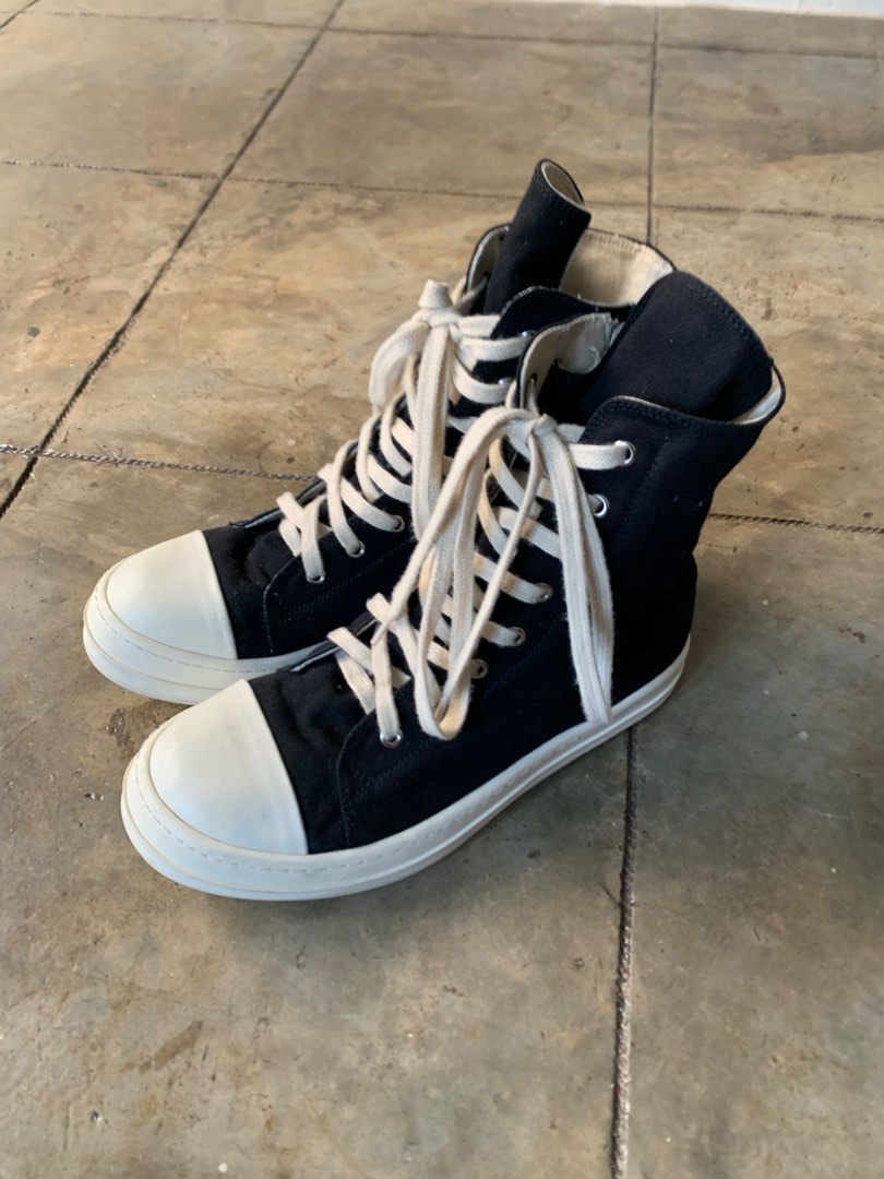 Rick owens dark shadow ramones, Men's Fashion, Footwear, Sneakers on ...