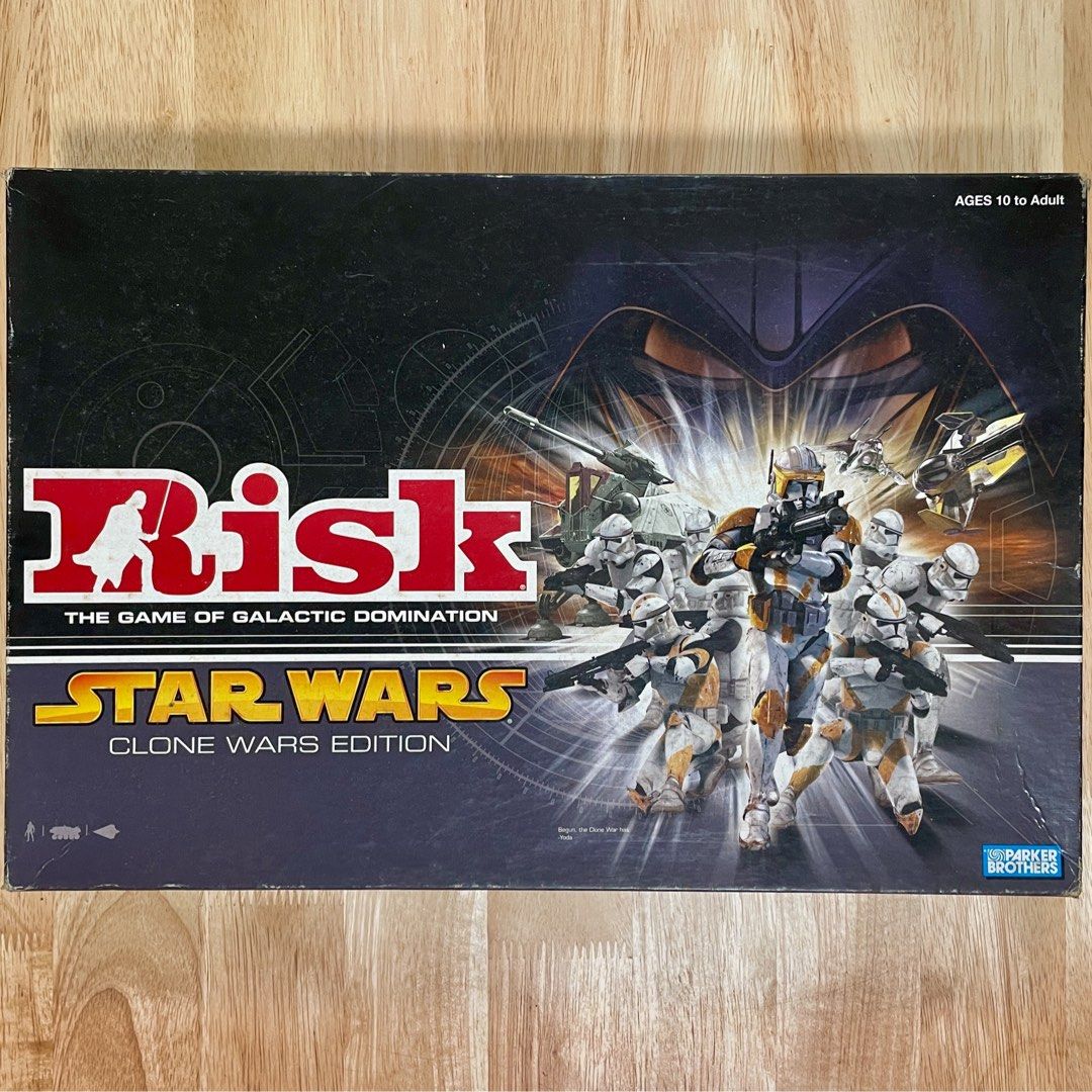 Risk Star Wars Clone Wars Edition Board Game, Hobbies & Toys, Toys ...