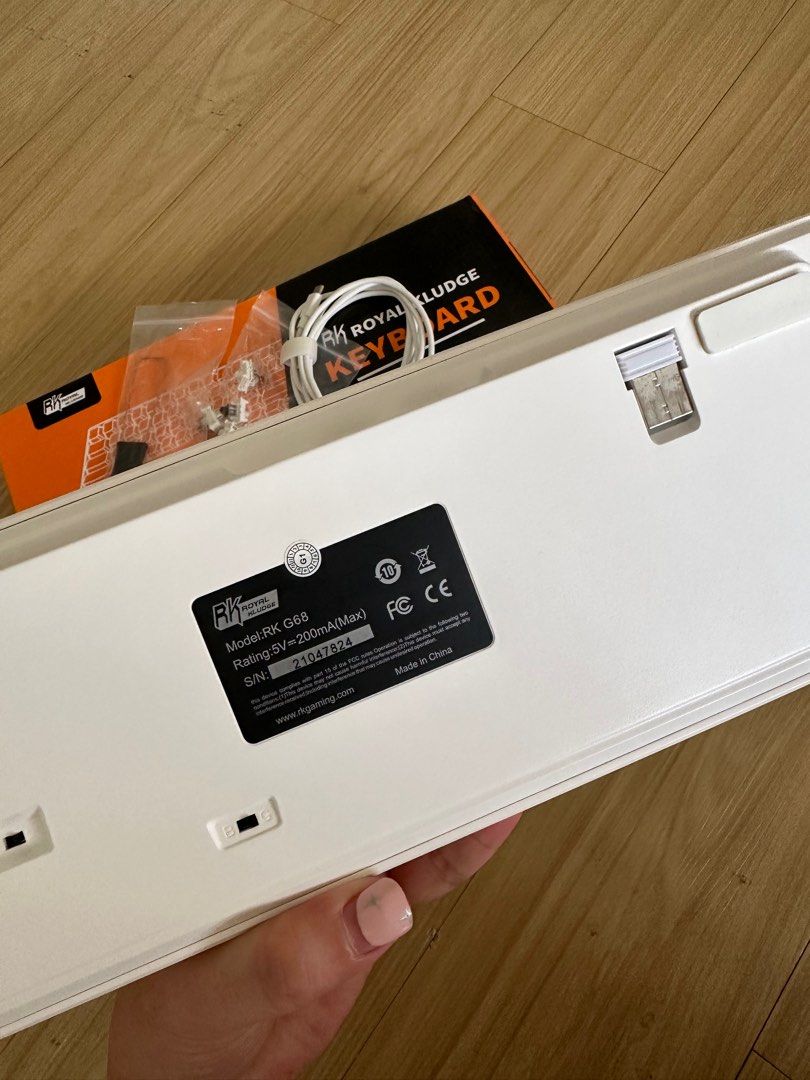RK Royal Kludge G68 Tri-Mode RGB 68-Keys Hot-Swappable Mechanical ...