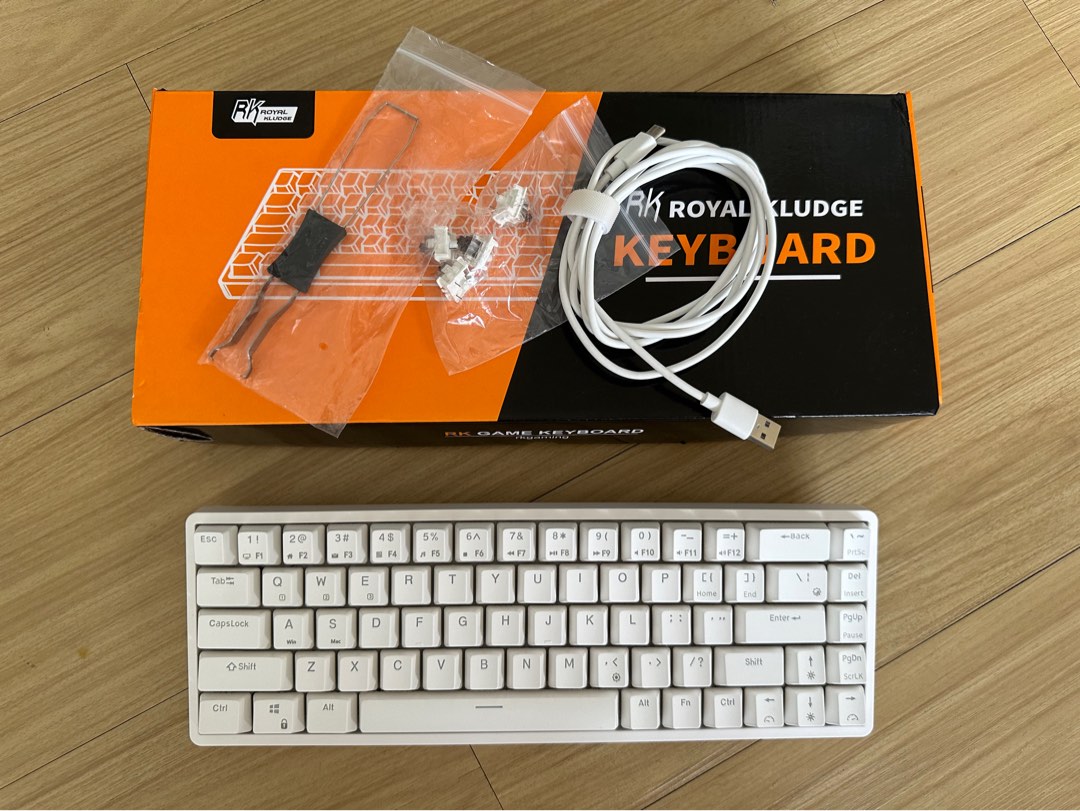 RK Royal Kludge G68 Tri-Mode RGB 68-Keys Hot-Swappable Mechanical ...