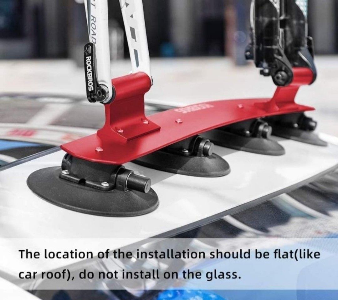 Rockbros suction bike rack for car (2 bicycles), Sports Equipment ...