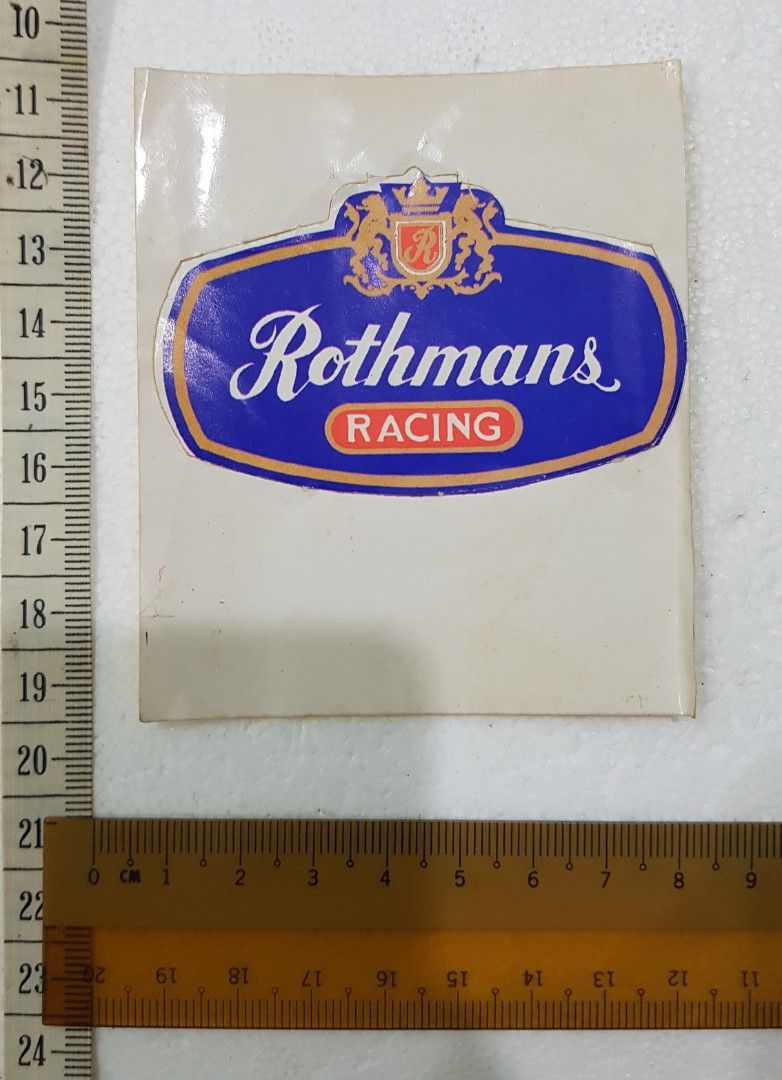 Rothmans Racing Sticker, Hobbies & Toys, Collectibles & Memorabilia ...
