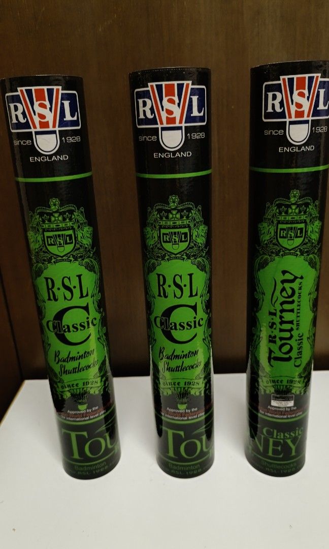 RSL shuttlecock, Sports Equipment, Sports & Games, Racket & Ball Sports ...