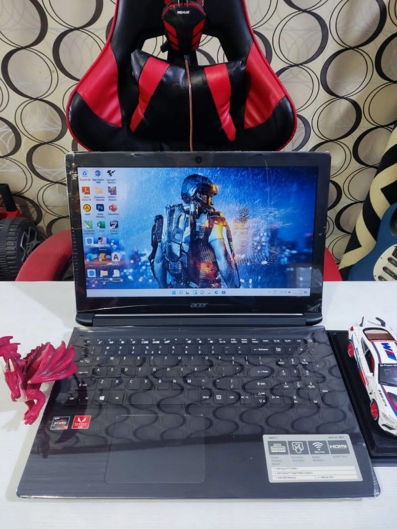 [RYZEN RAM 16GB] Laptop Gaming Desain Acer A315 Amd Ryzen Ram 16Gb/ssd ...
