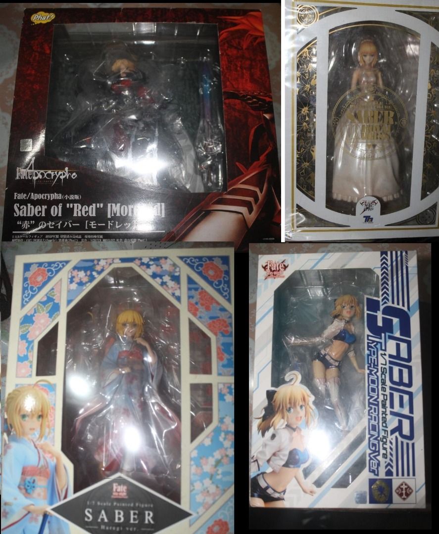 Saber Scale Figure Set, Hobbies & Toys, Toys & Games on Carousell