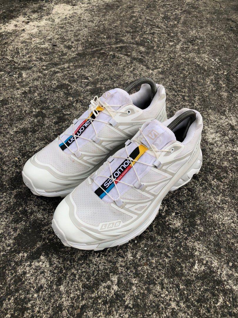 Salomon - XT-6 - Adv White Lunar Rock - 412529, Men's Fashion, Footwear, Sneakers on Carousell