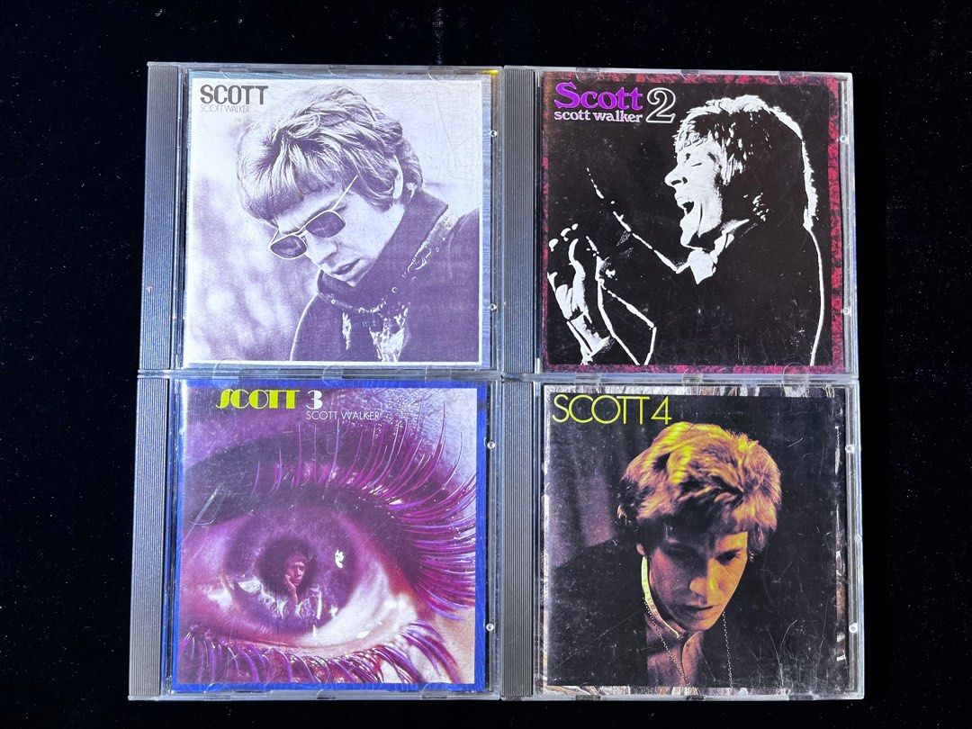 Scott Walker 1992 UK Fontana CD All 4 - Scott, Scott 2,Scott 3,Scott 4 ...