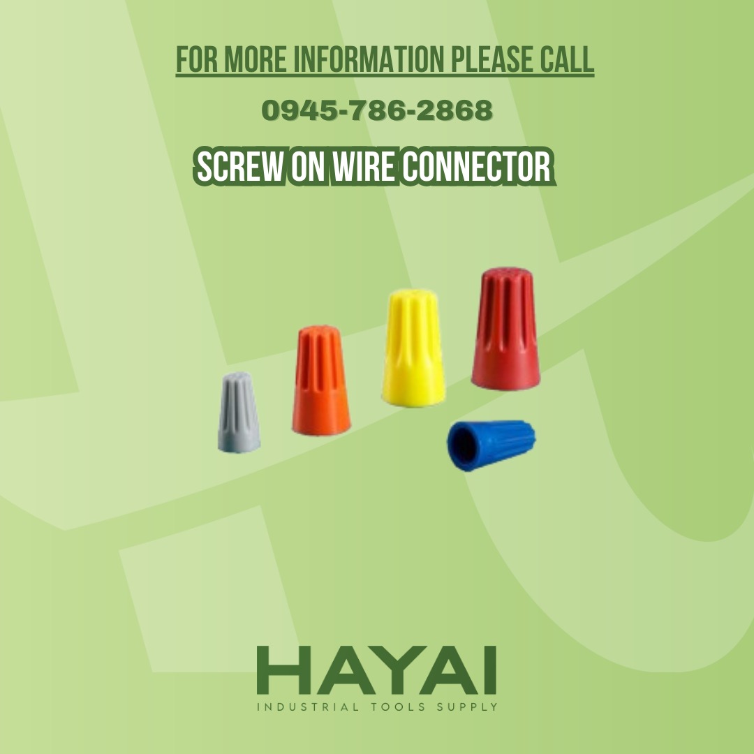 Screw On Wire Connector, Commercial & Industrial, Industrial Equipment ...