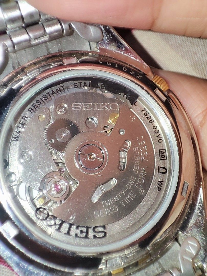 SEIKO 5 AUTOMATIC TWO TONE, Men's Fashion, Watches & Accessories ...