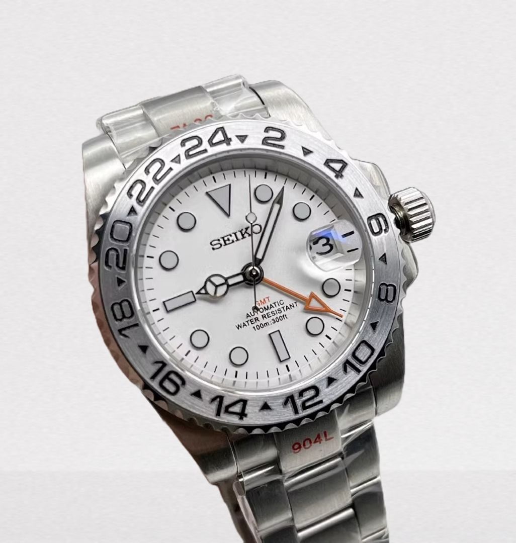 SEIKO MOD (ROLEX EXPLORER GMT), Men's Fashion, Watches & Accessories ...