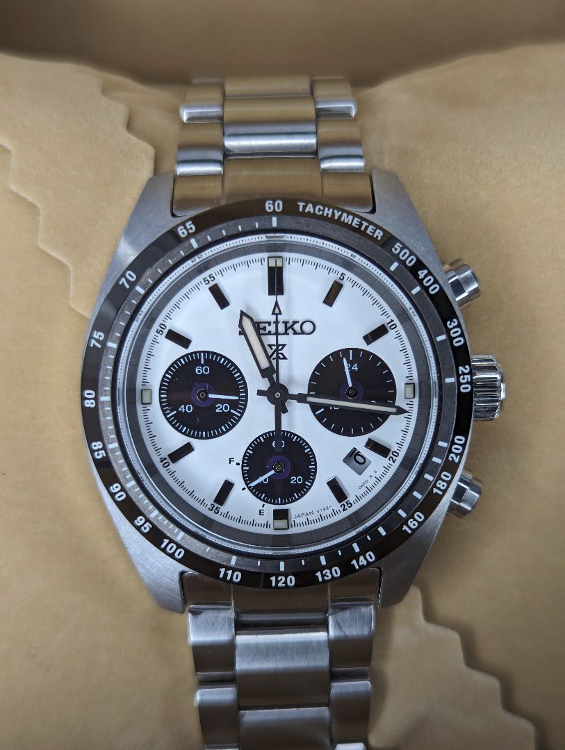 Seiko Speedtimer SBDL085 Panda JDM (SSC813), Men's Fashion, Watches ...