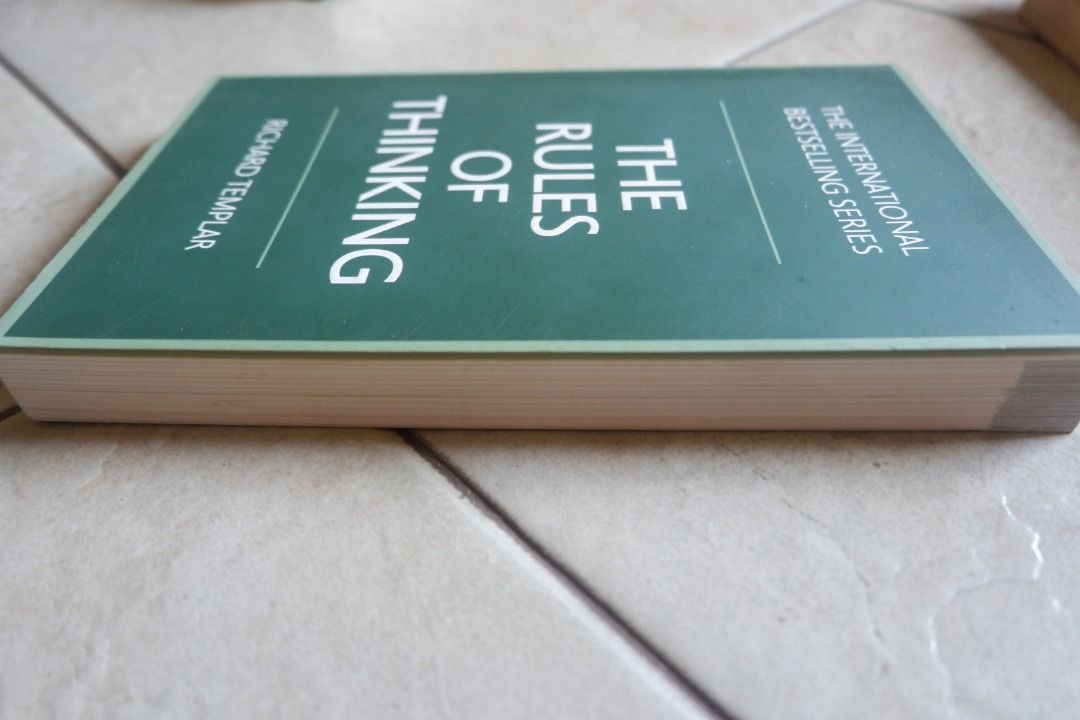 [SELF-HELP] The Rules of Thinking by Richard Templar, Hobbies & Toys ...
