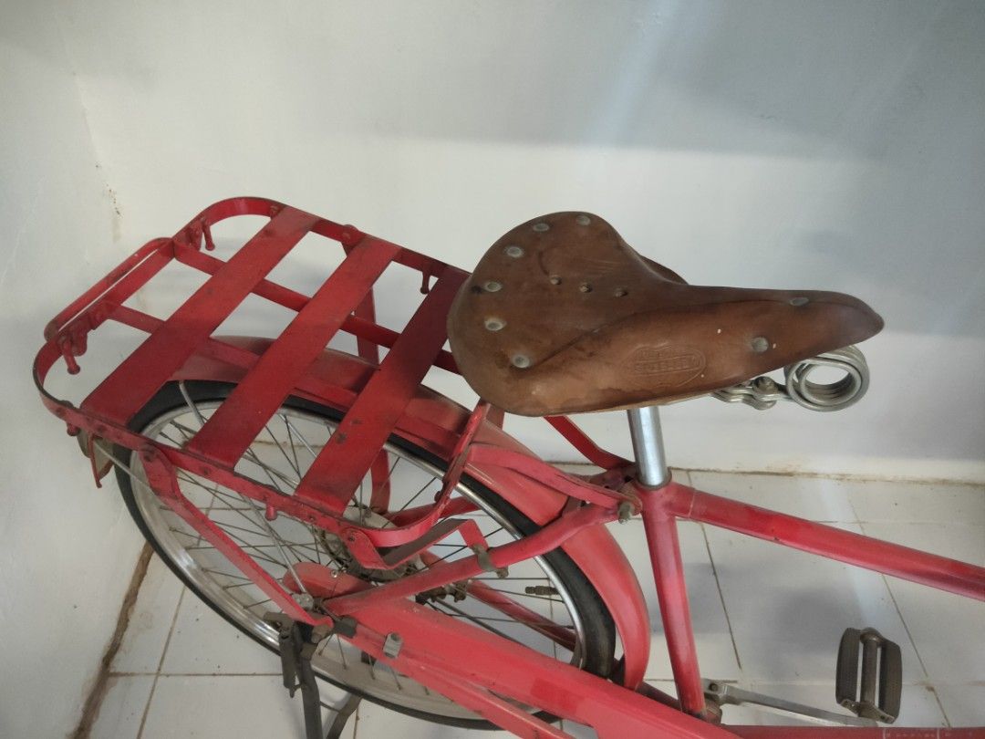 Sepeda vintage pos jepang - Postman Bicycle Japan, Antik, Pajangan di ...