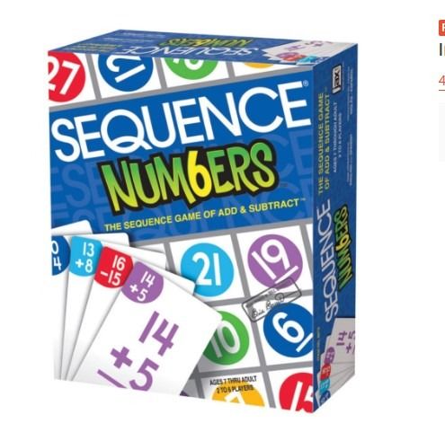 SEQUENCE Strategy Board & Card Games - Family & Friends Interactive ...