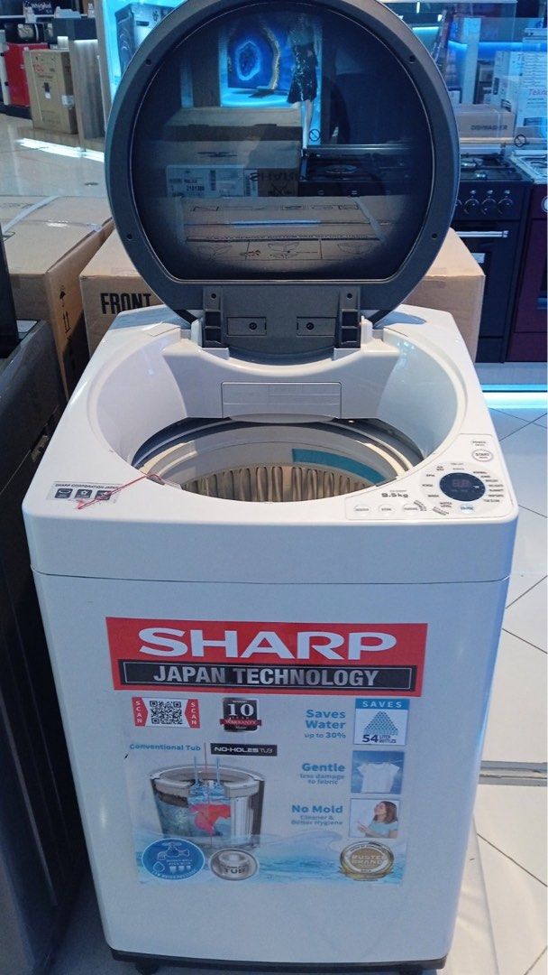SHARP TOP LOAD AUTOMATIC WASHING MACHINE, TV & Home Appliances, Washing ...