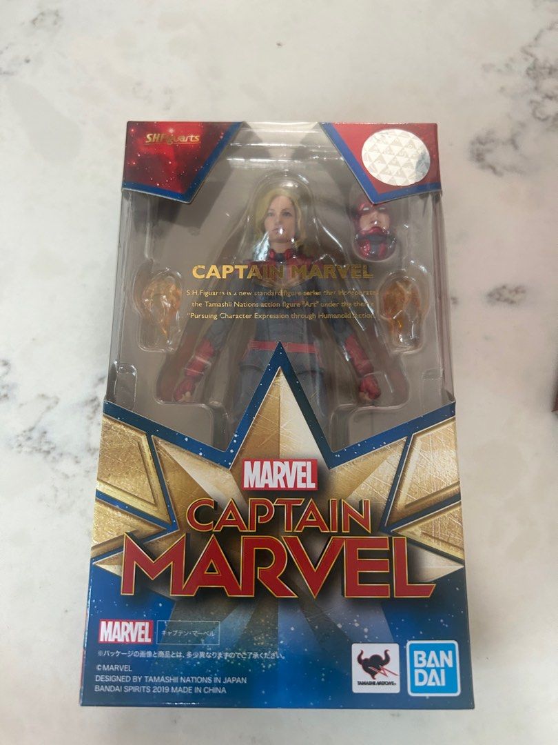 shf captain marvel, Hobbies & Toys, Toys & Games on Carousell