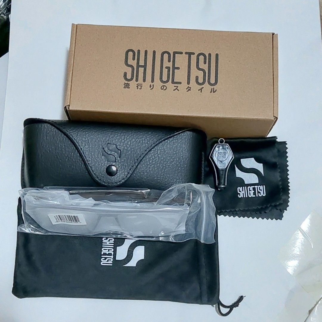 Shigetsu Anti Radiation Eyeglasses Red, Women's Fashion, Watches ...