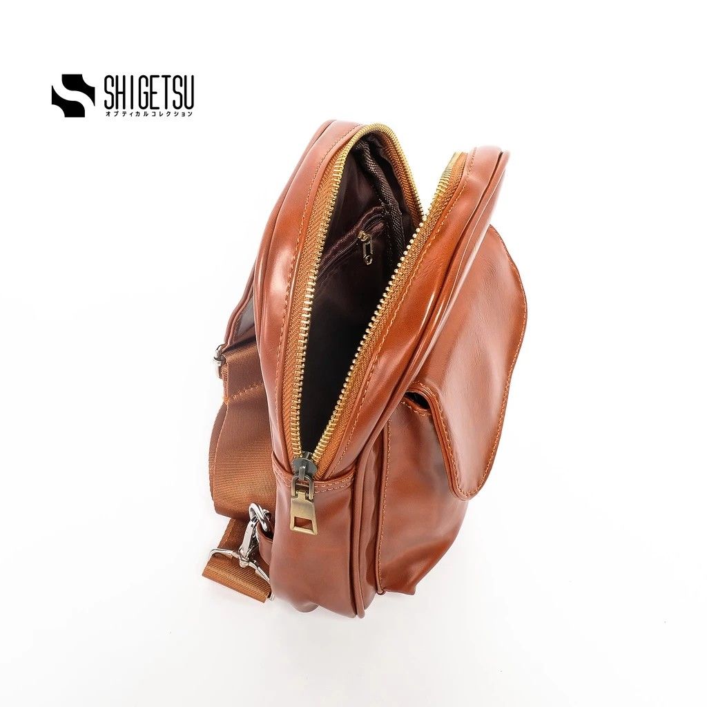 Shigetsu Brown Body Bag, Women's Fashion, Bags & Wallets, Cross-body ...