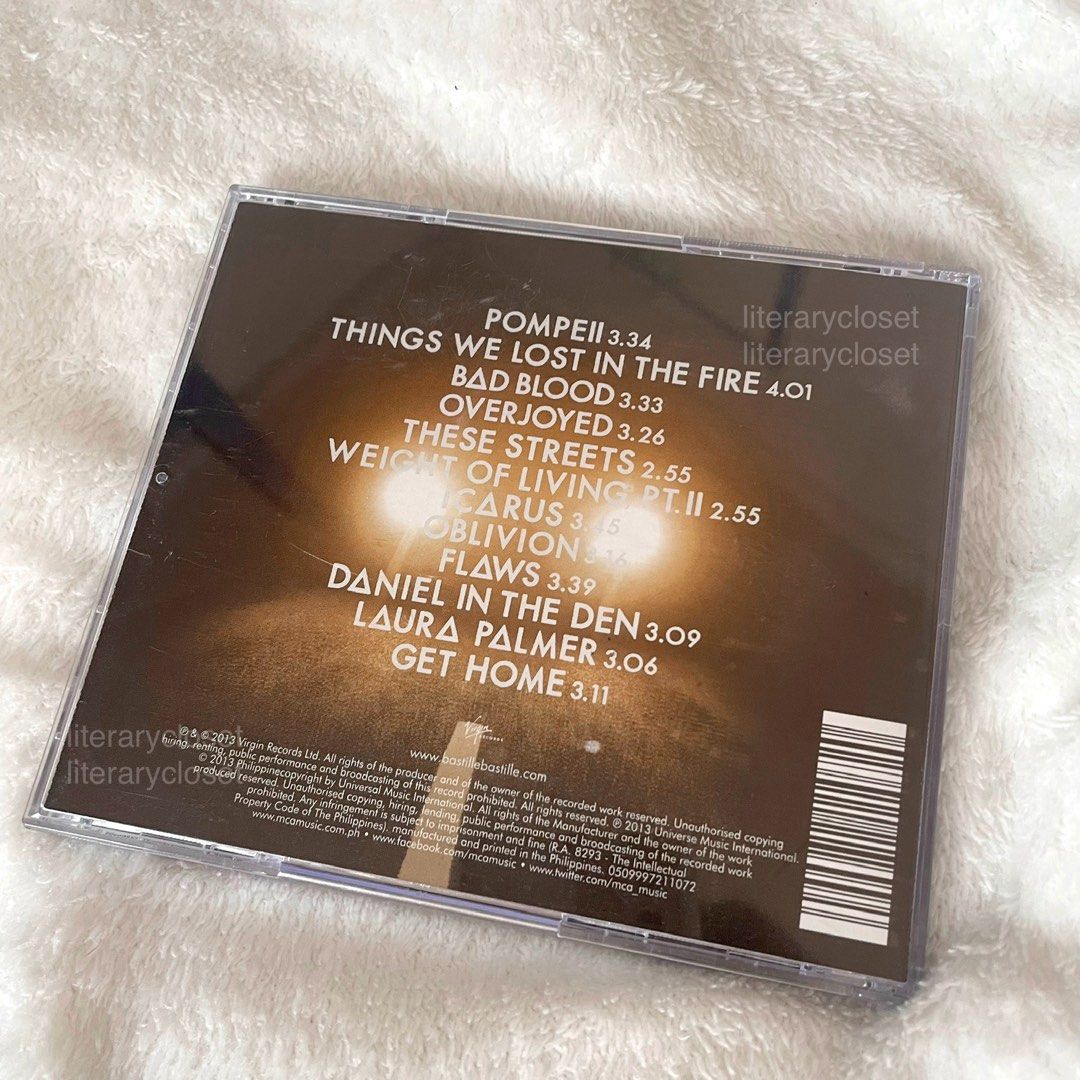 SIGNED bastille - bad blood album, Hobbies & Toys, Music & Media, CDs ...