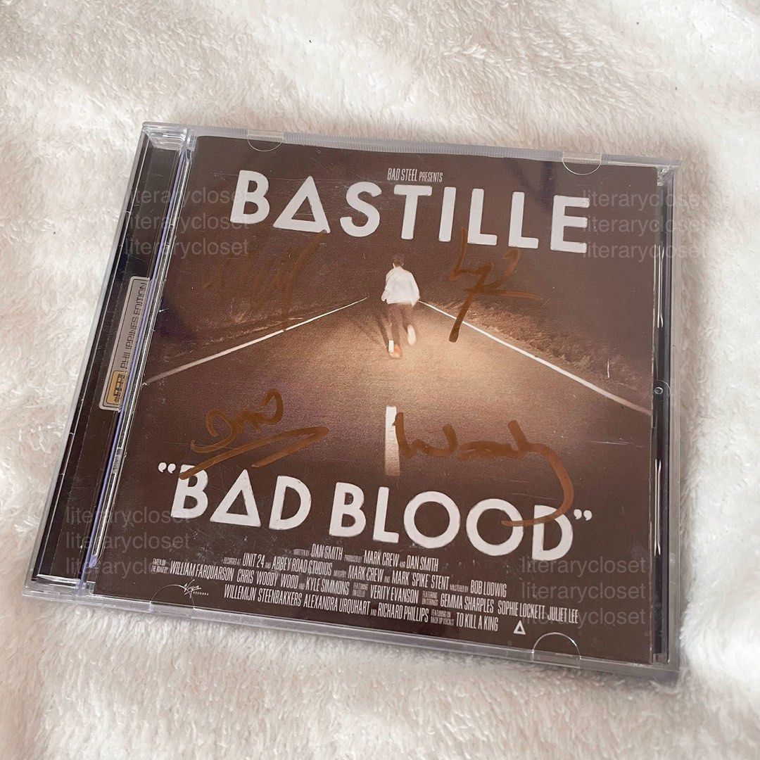SIGNED bastille - bad blood album, Hobbies & Toys, Music & Media, CDs ...