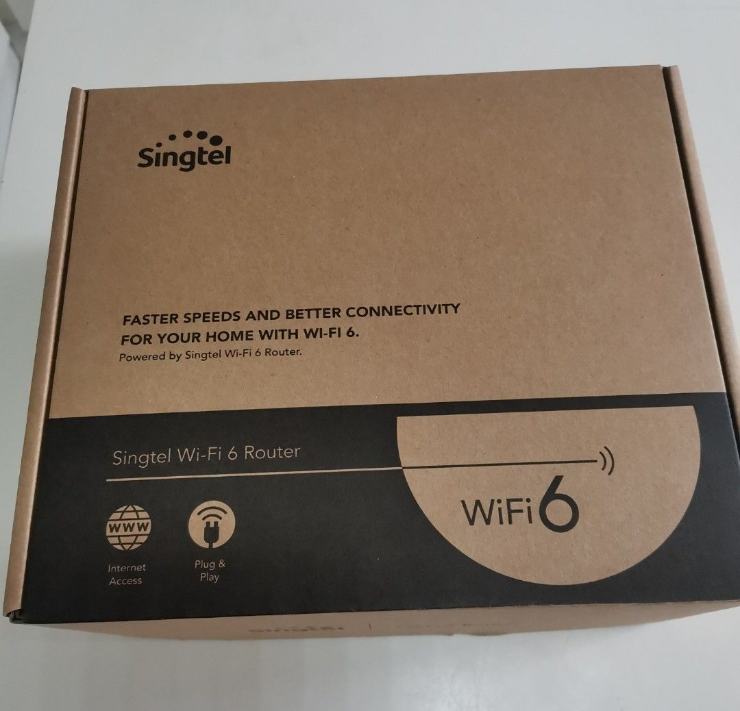 Singtel Wifi 6 Router Computers And Tech Parts And Accessories Networking On Carousell