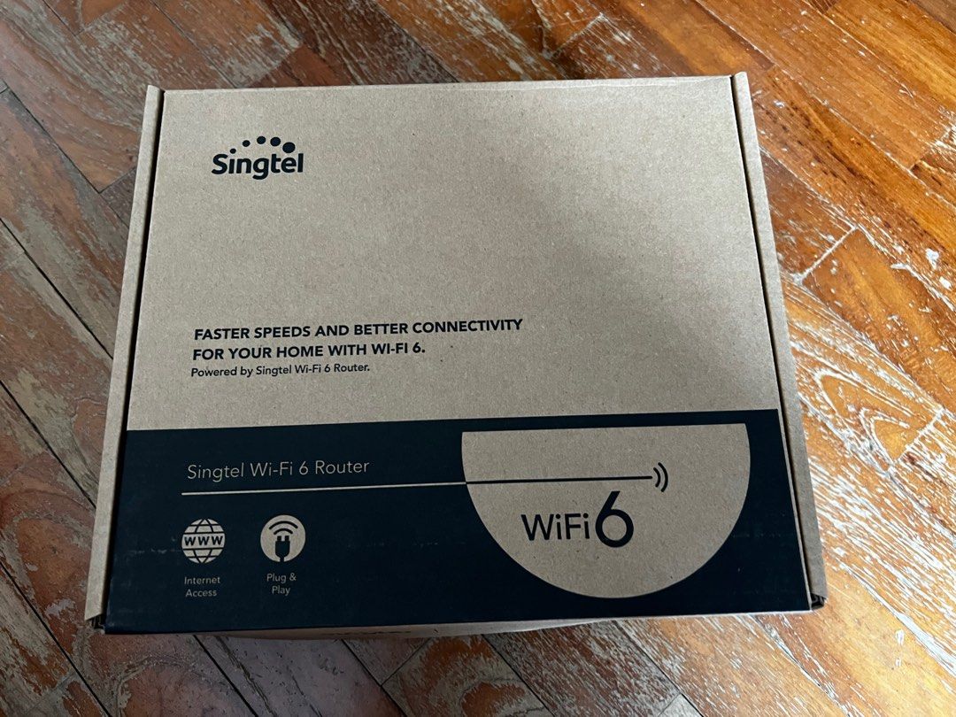 SingTel Wi-Fi 6 Router Askey RT5703W, Computers & Tech, Parts ...