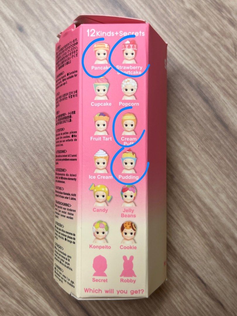 sonny angel sweets series popcorn, Hobbies & Toys, Toys & Games on ...