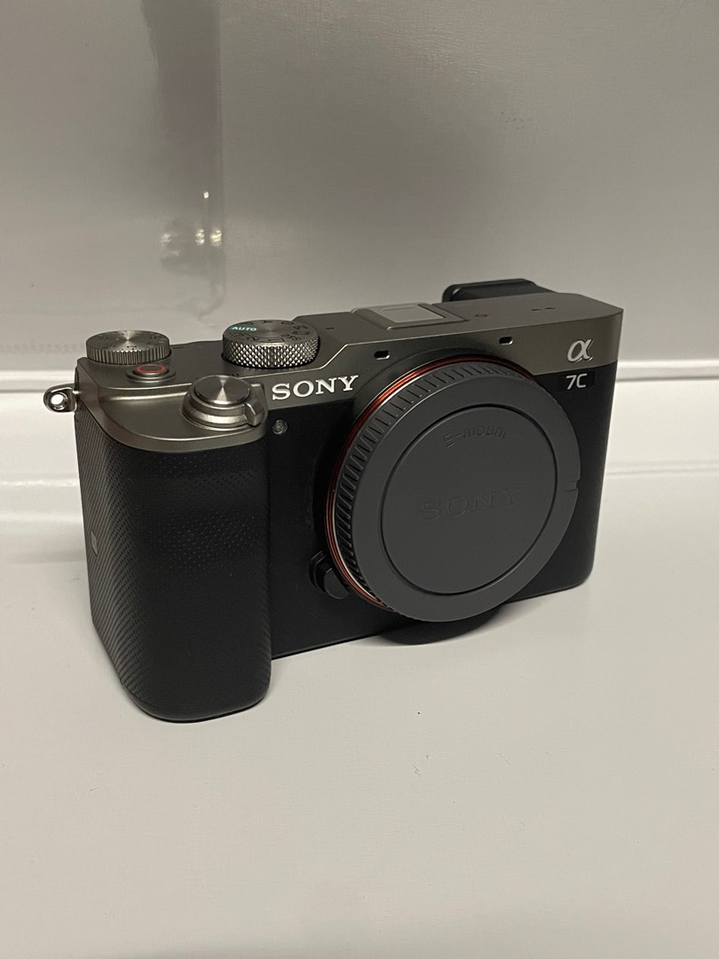 Sony A7C low shutter count body only full box set, Photography, Cameras ...