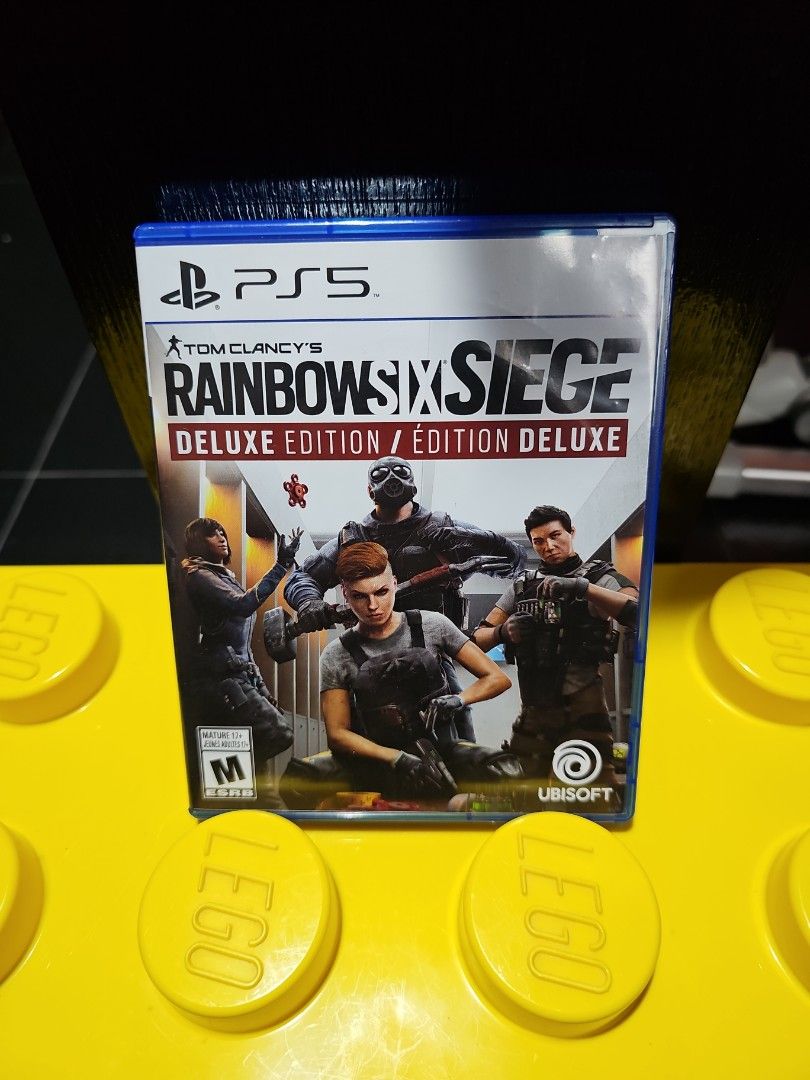 Sony Playstation 5 PS5 Tom Clancy's Rainbow Six Siege, Video Gaming ...